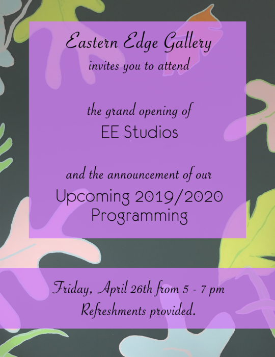EE Studio Launch › Eastern Edge Gallery